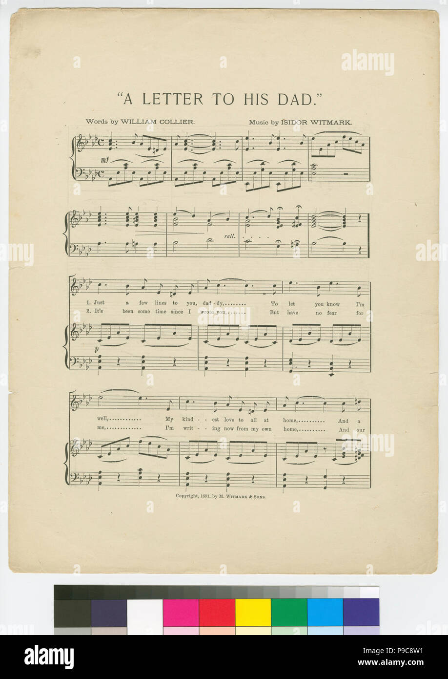 A letter to his dad Stock Photo - Alamy