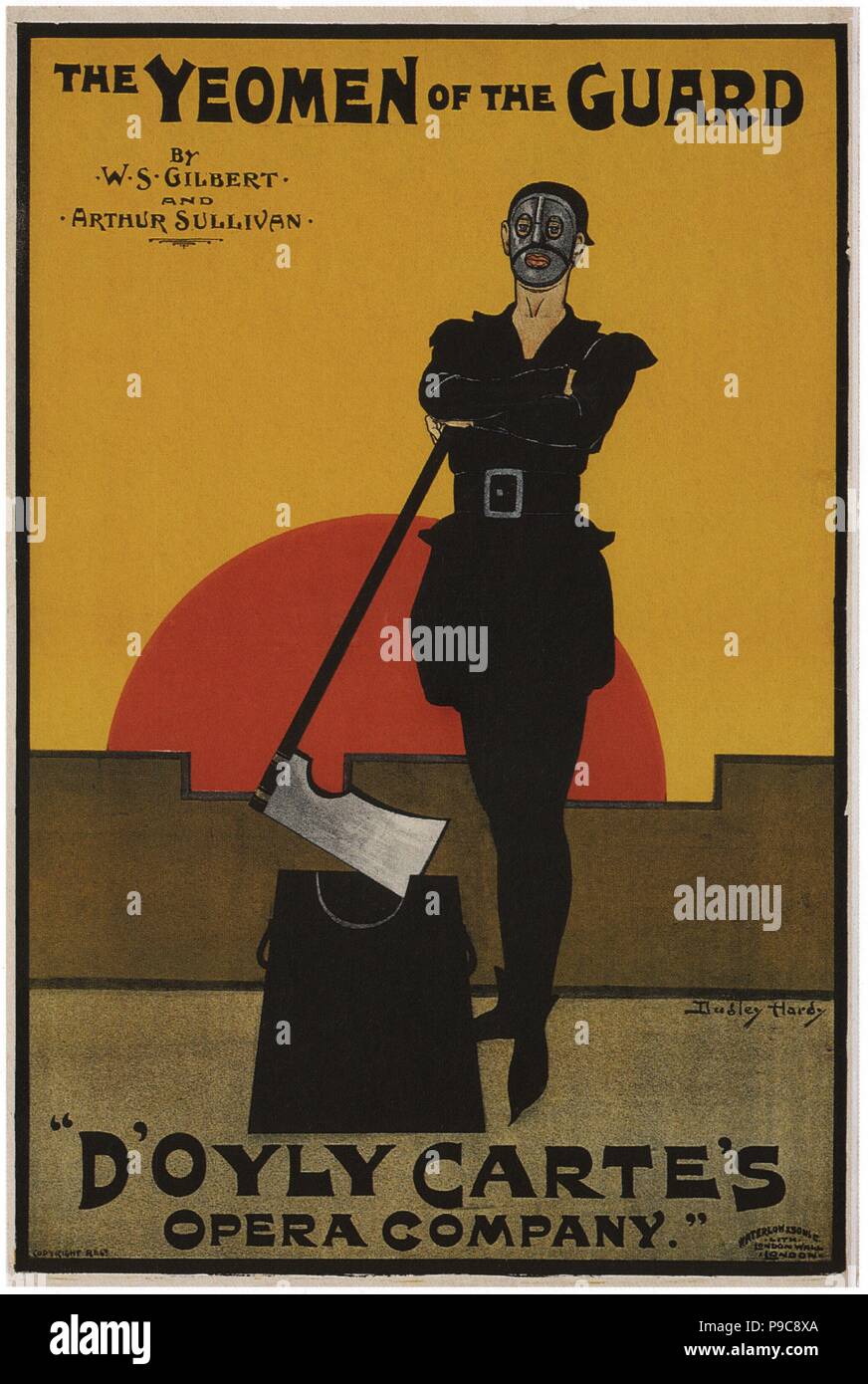 Gilbert sullivan poster hi-res stock photography and images - Alamy