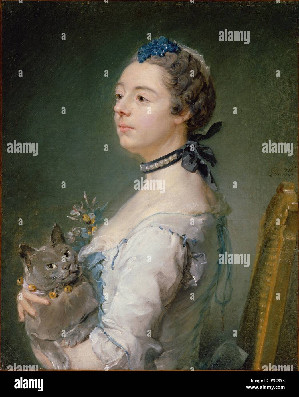 Magdaleine Pinceloup de la Grange, née de Parseval. Museum: J. Paul ...