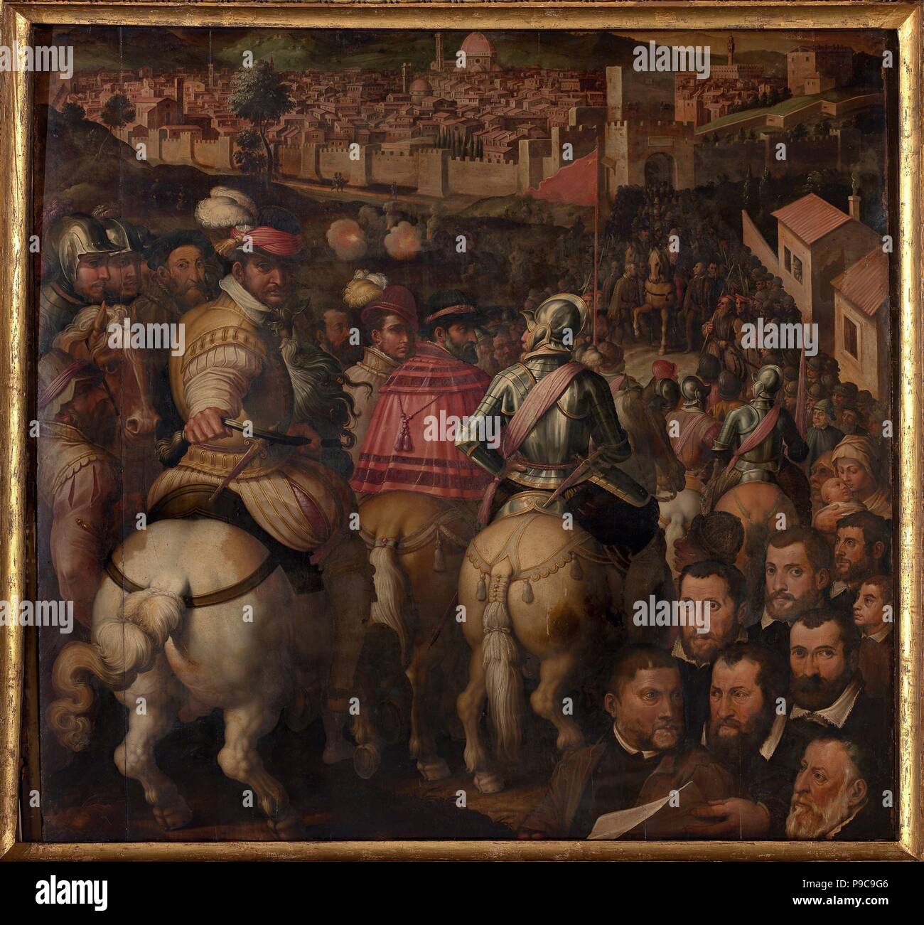 Triumph of the war against Siena. Museum: Palazzo Vecchio, Florence ...