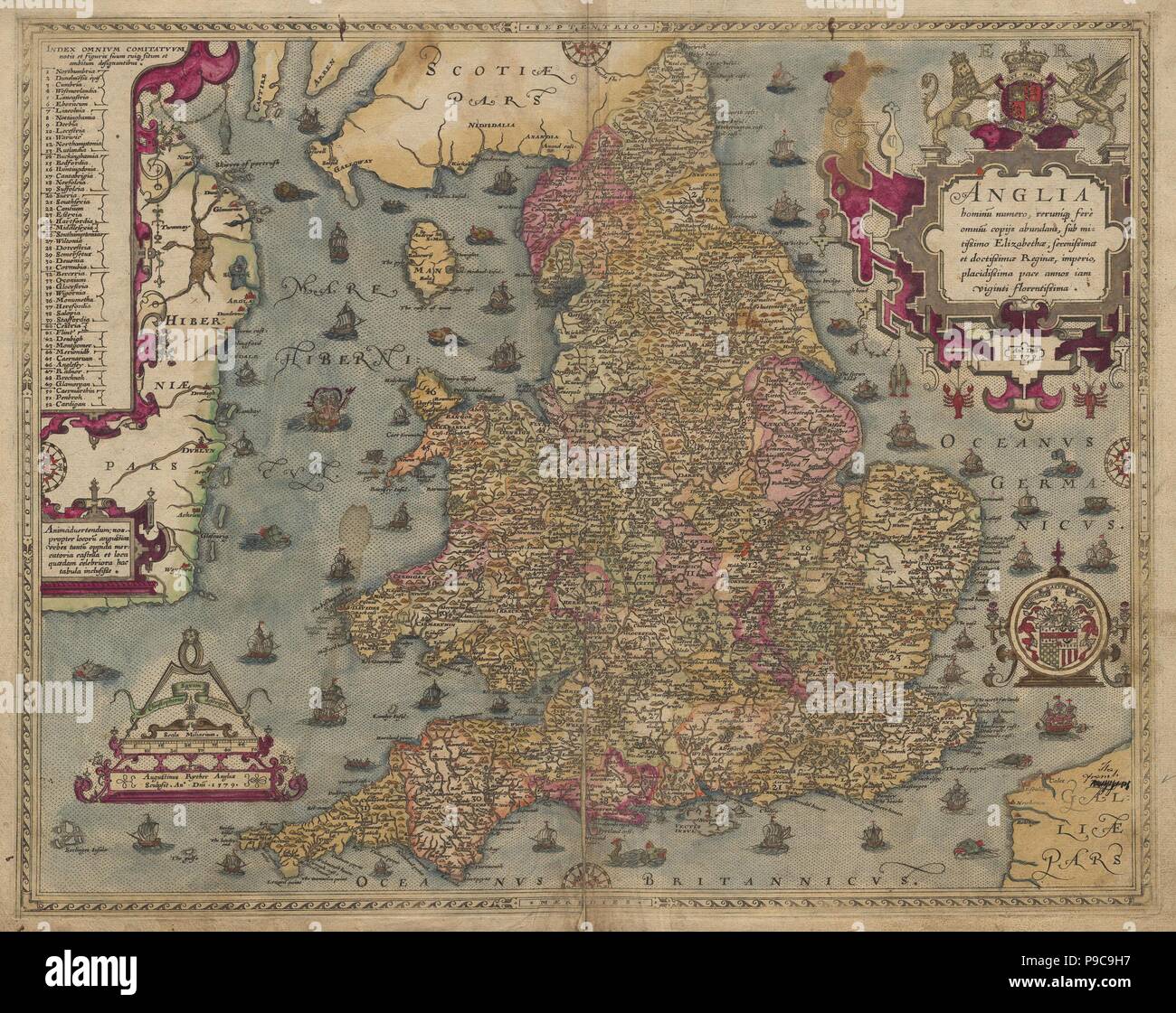 Anglia: England and Wales. Museum: PRIVATE COLLECTION Stock Photo - Alamy