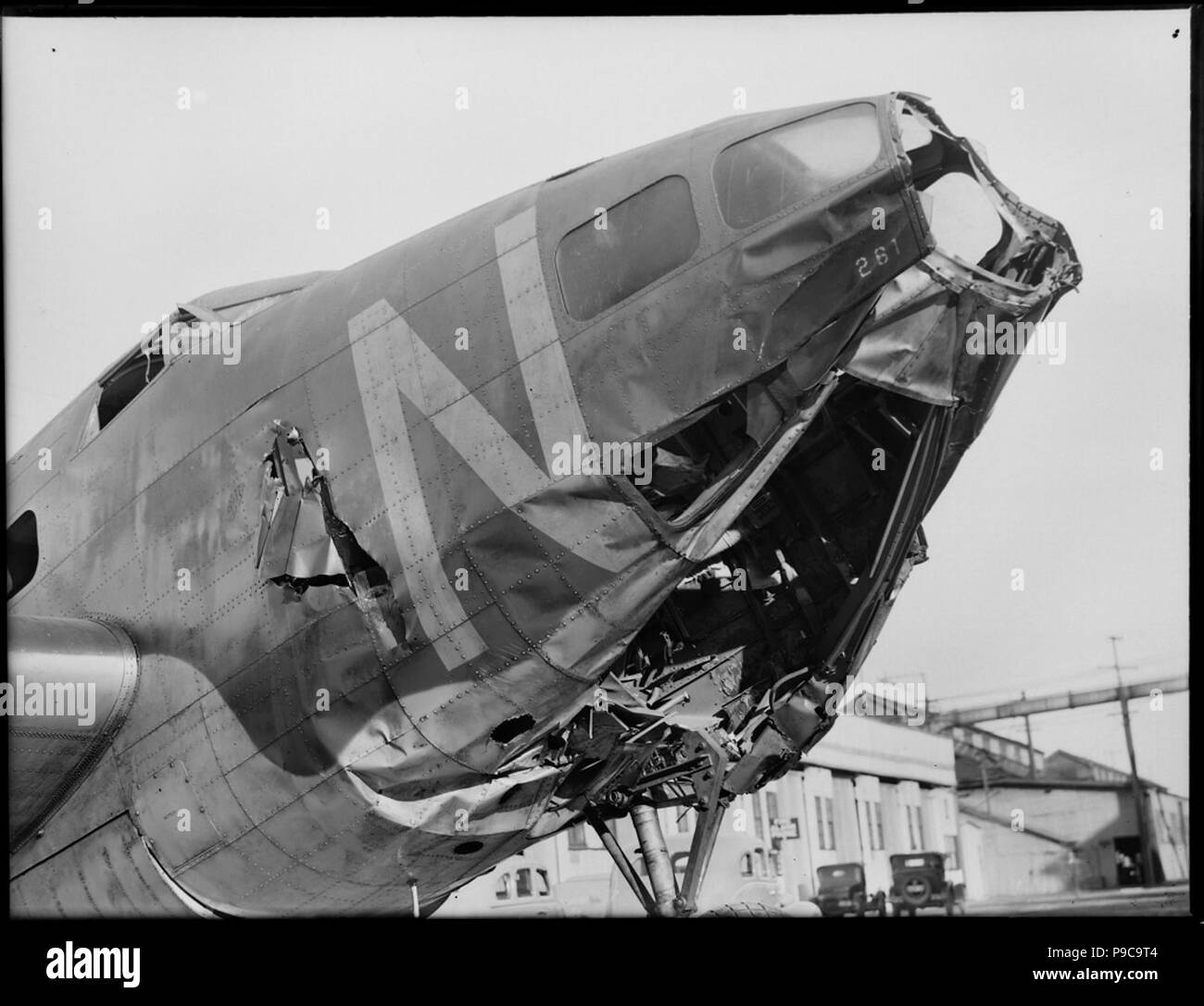A Lockheed Hudson Bomber A16-10 from The Powerhouse Museum Stock Photo ...