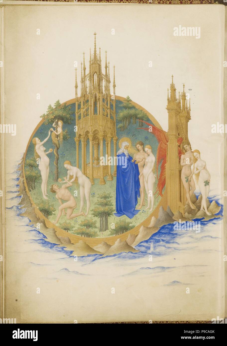 Medieval manuscript garden hi-res stock photography and images - Alamy