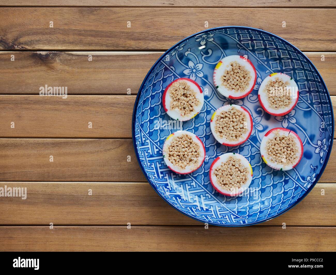 Korean traditional candy, Rice cookie Stock Photo - Alamy