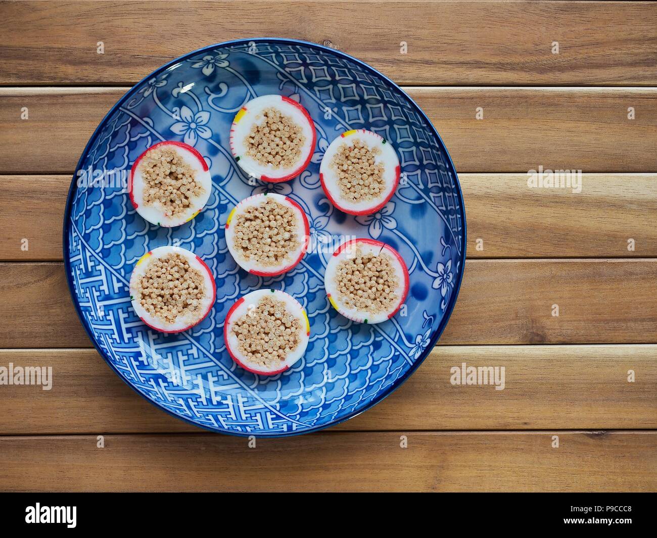 Korean traditional candy, Rice cookie Stock Photo - Alamy