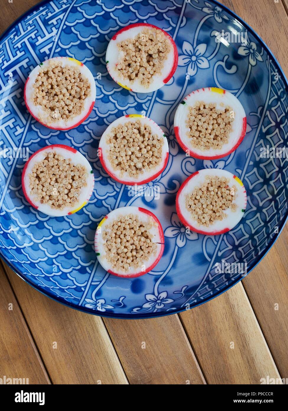 Korean traditional candy, Rice cookie Stock Photo - Alamy