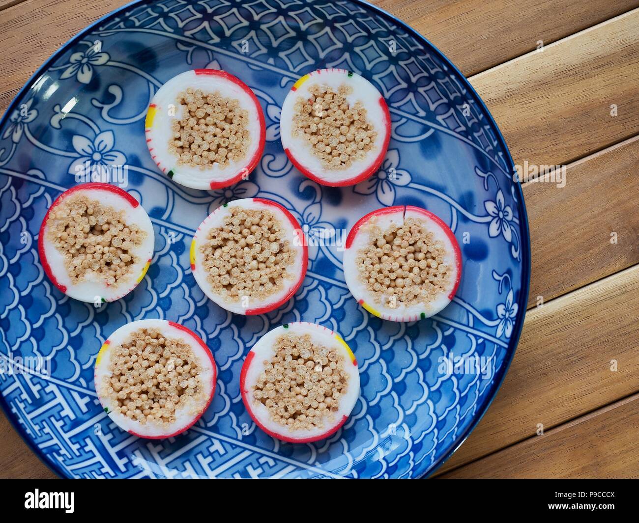 Korean traditional candy, Rice cookie Stock Photo - Alamy
