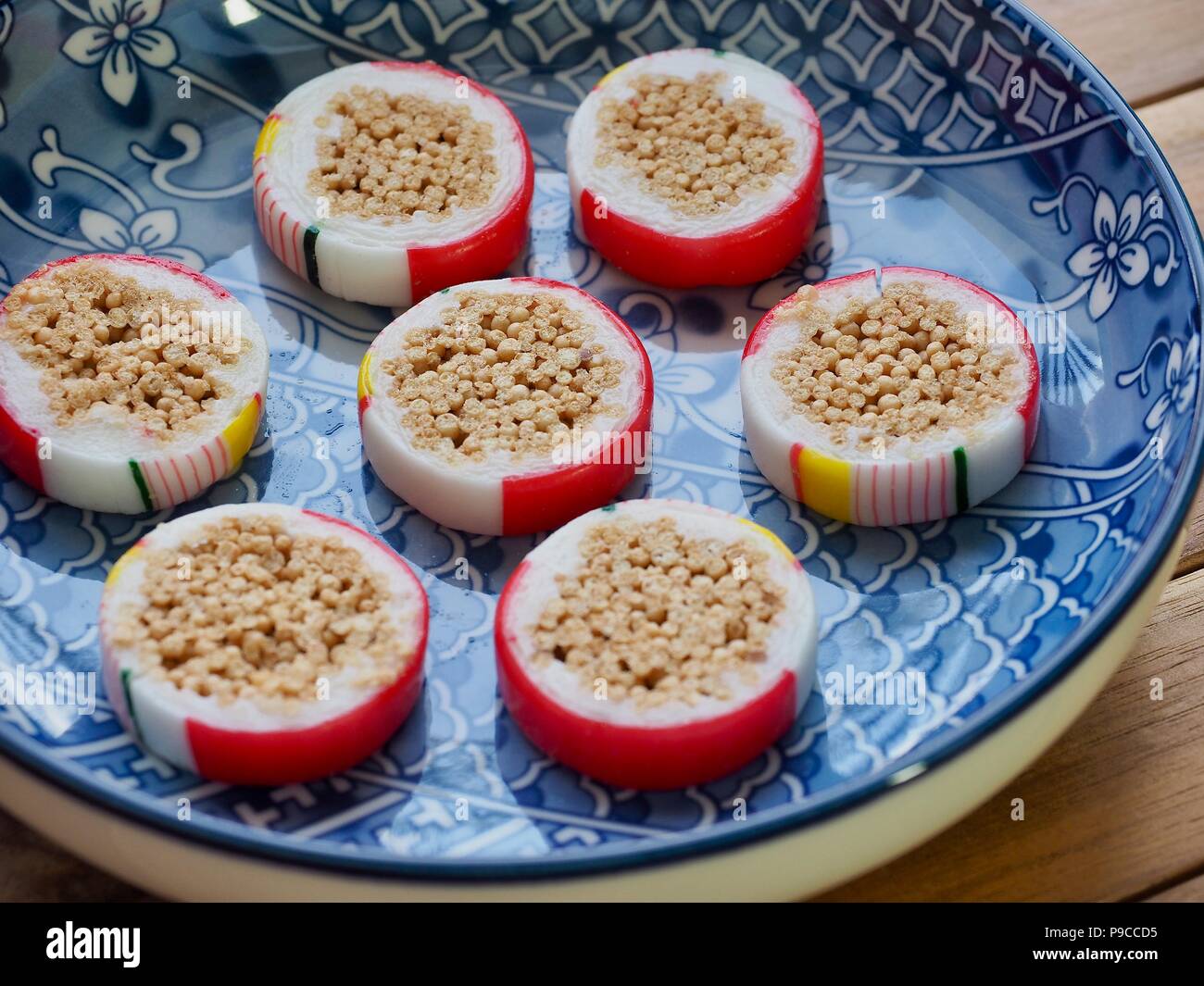 Korean traditional candy, Rice cookie Stock Photo - Alamy
