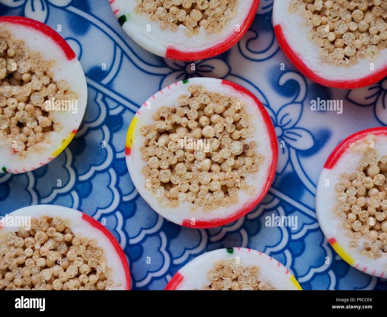 Korean traditional candy, Rice cookie Stock Photo - Alamy