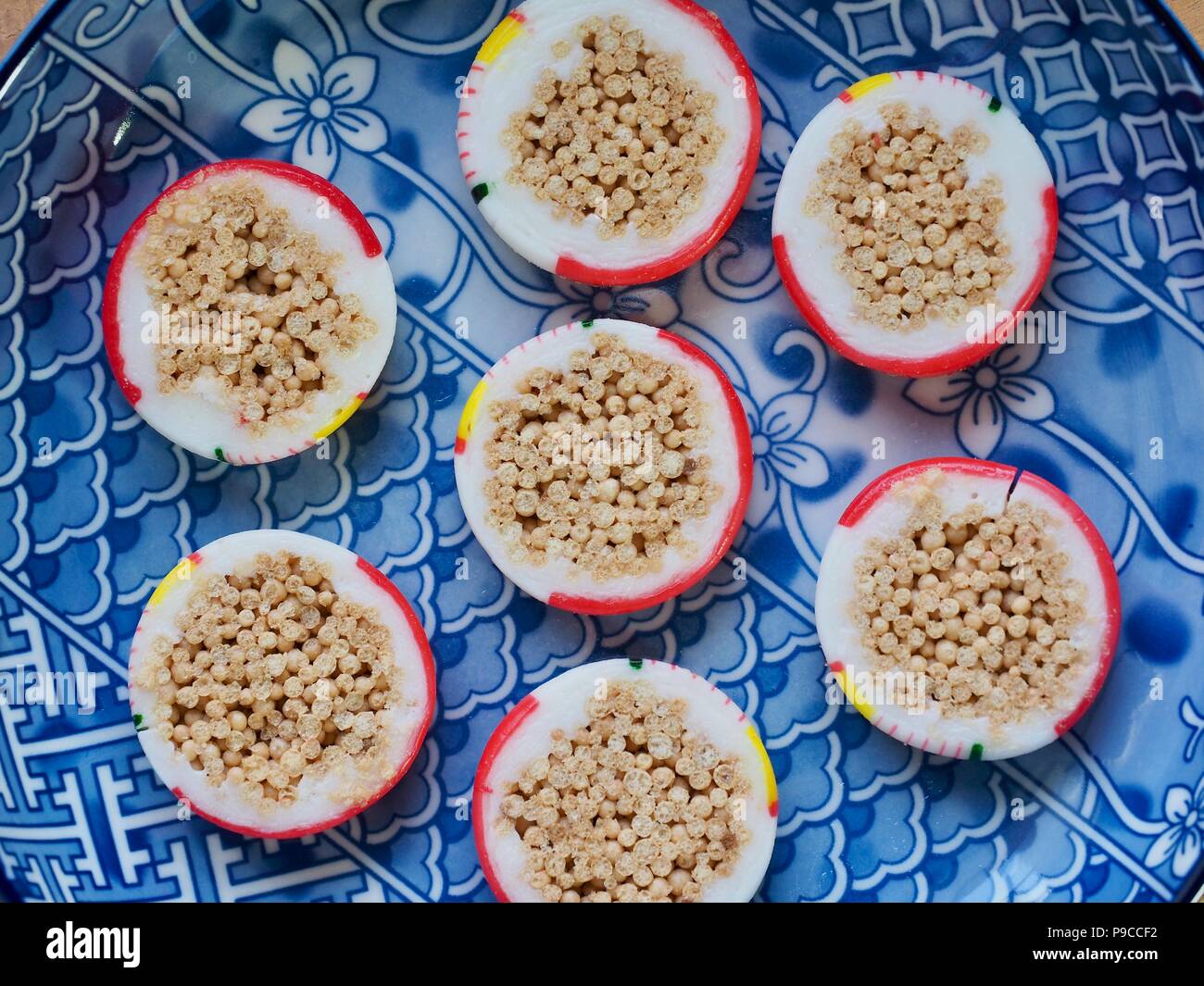 Korean traditional candy, Rice cookie Stock Photo - Alamy