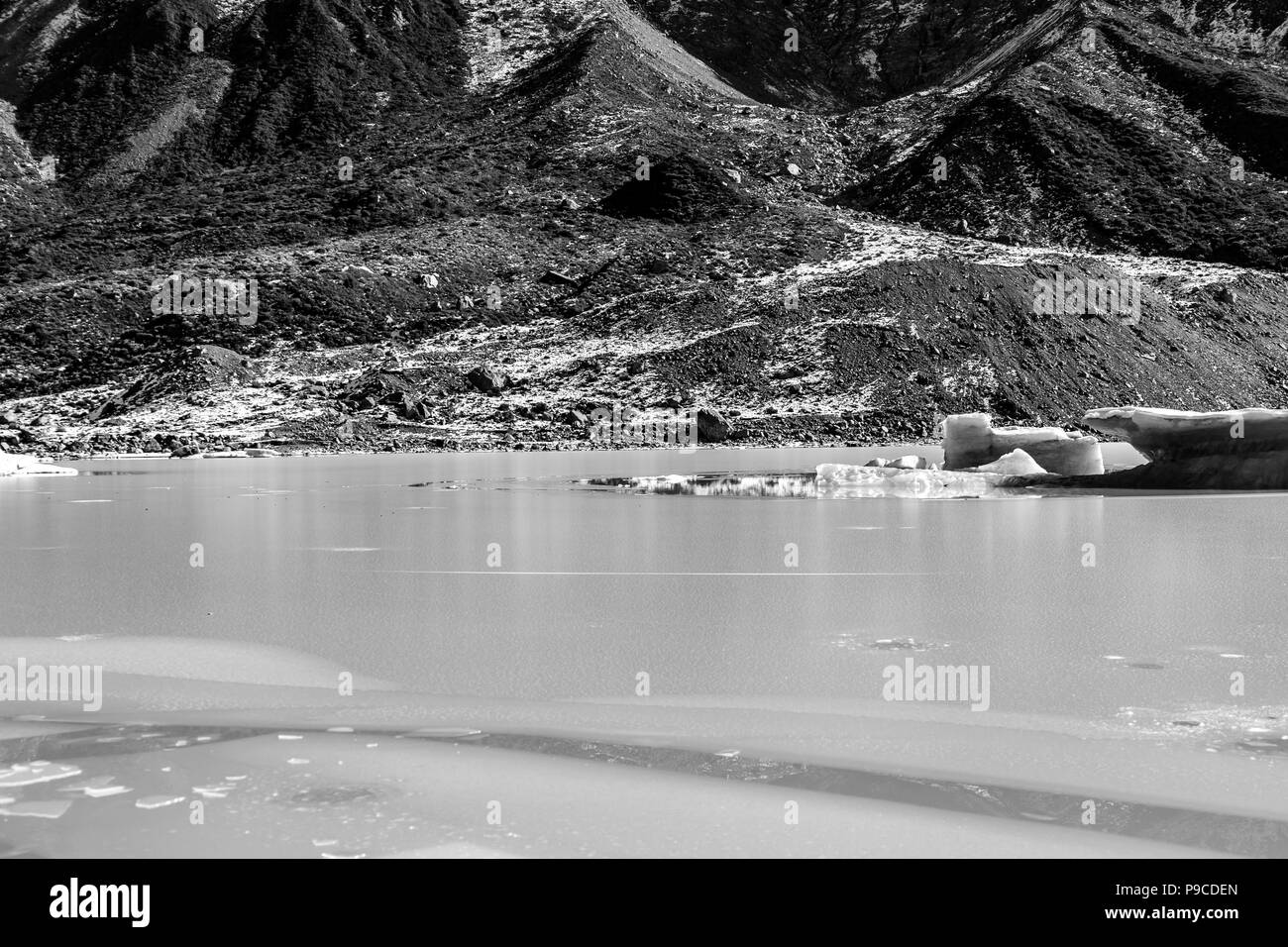 Sun road glacier national park Black and White Stock Photos & Images ...