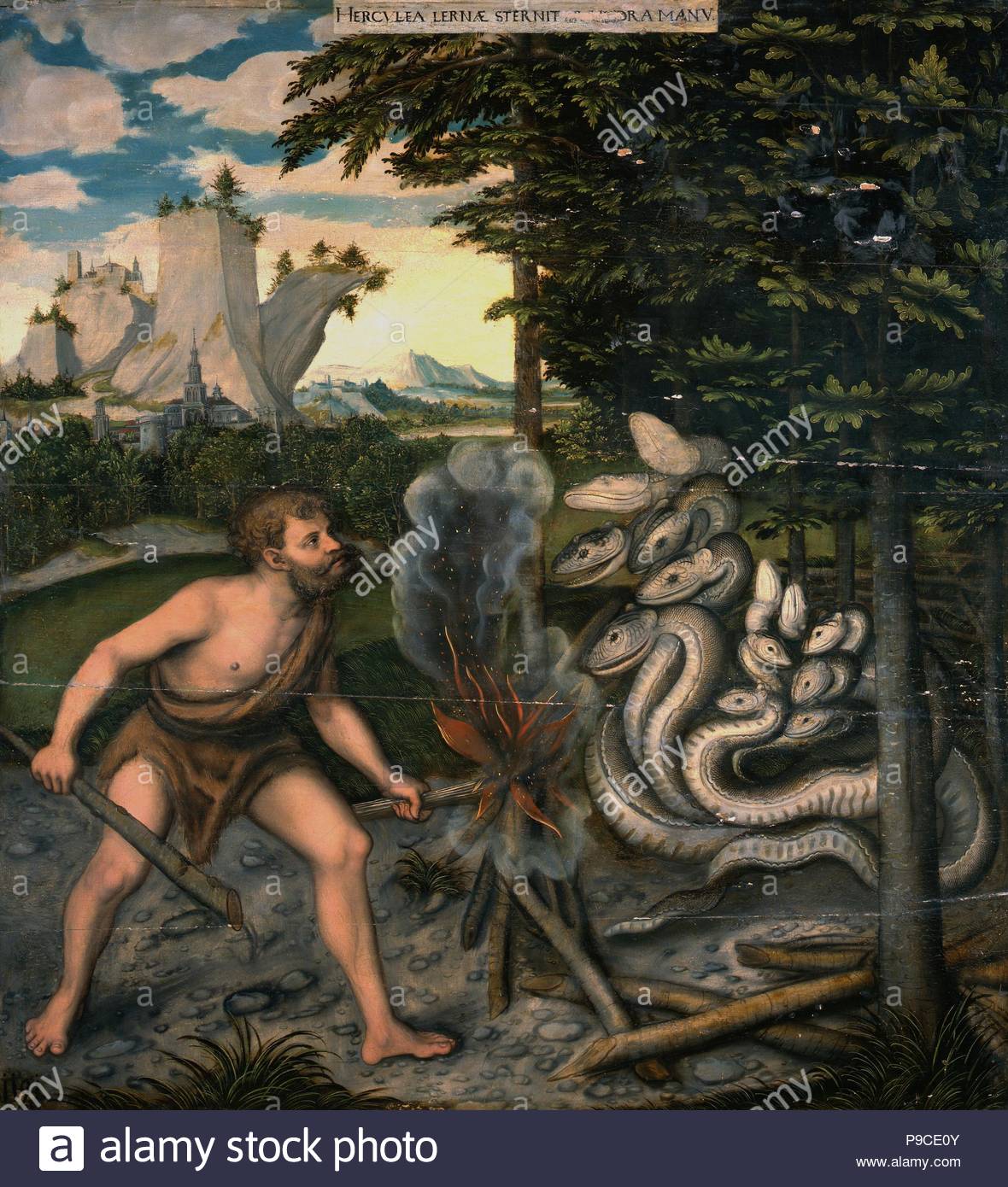 Lernaean Hydra Hercules Stock Photos & Lernaean Hydra Hercules Stock ...