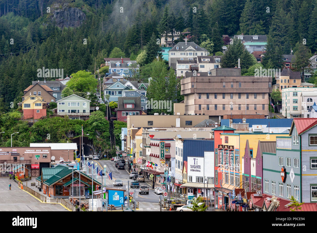 Ketchikan, Alaska, USA, Thursday, May 24, 2018 Stock Photo - Alamy