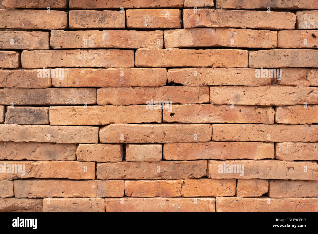 Grunge orange brick wall texture background,outdoor wall Stock Photo ...