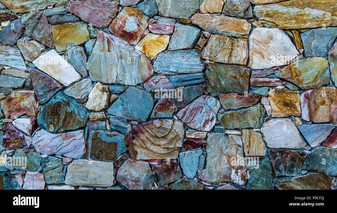 The texture of old stone masonry Stock Photo - Alamy