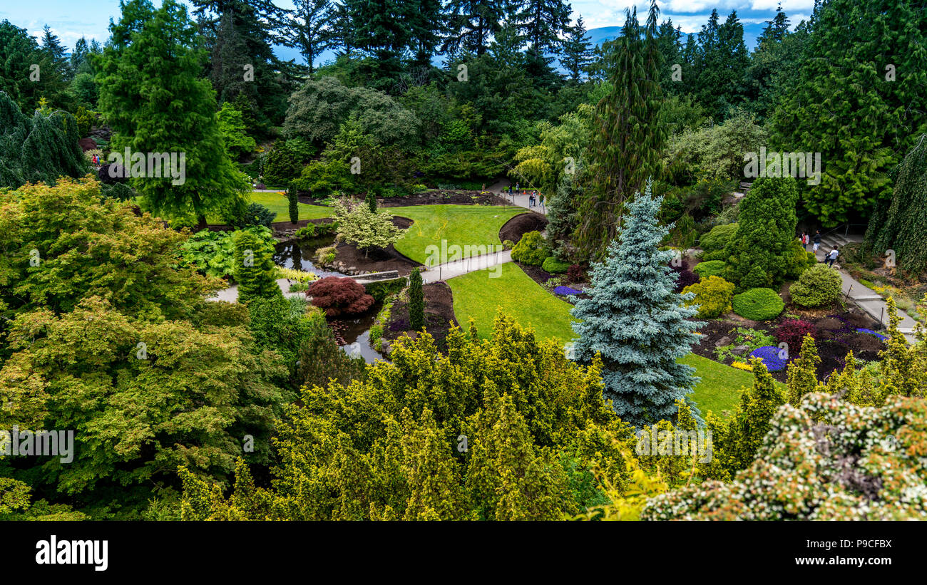 Queen elizabeth park vancouver bridge hi-res stock photography and ...