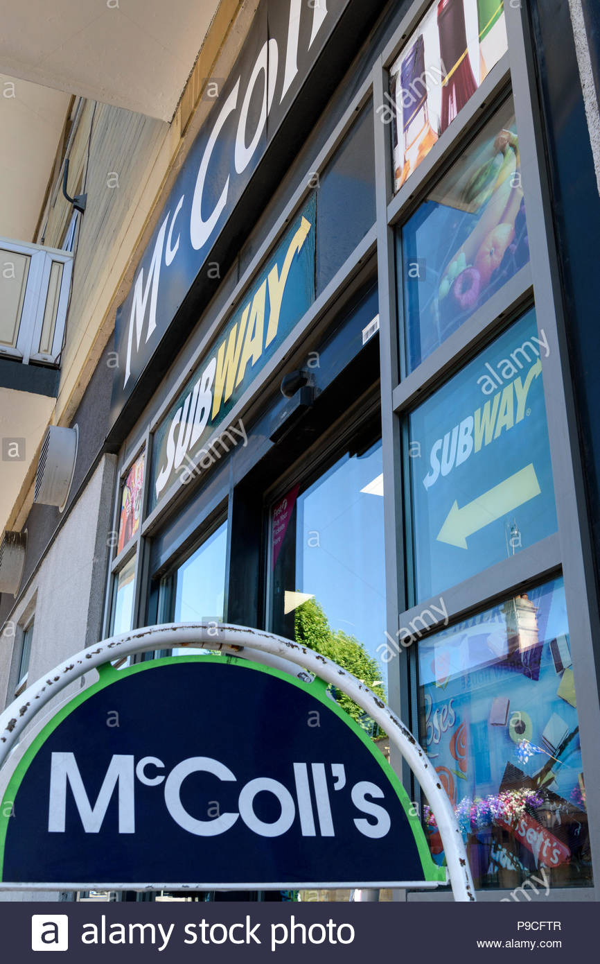 Convenience Store Front Corner High Resolution Stock Photography and ...