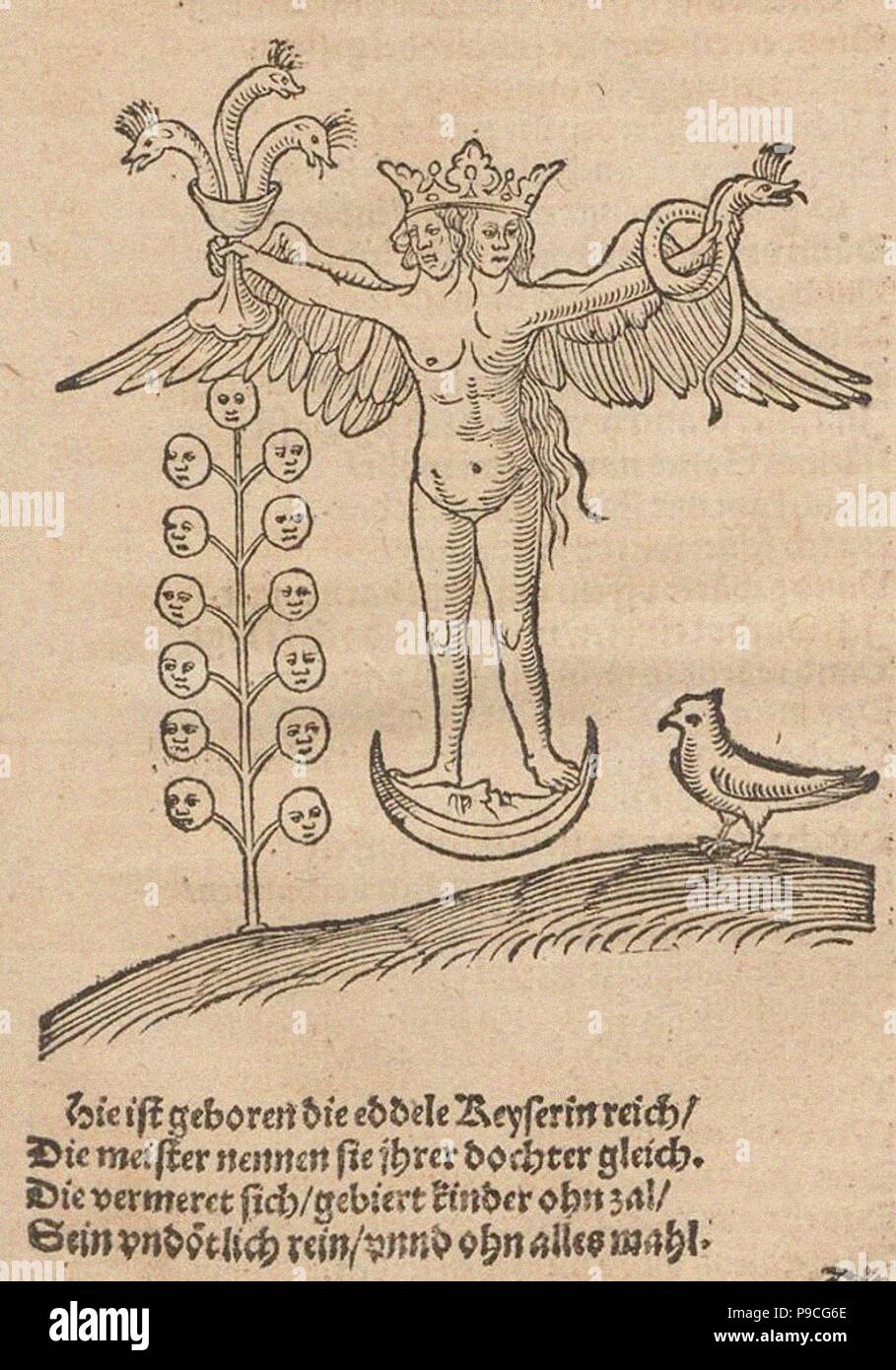 Illustration for The Rosary of the Philosophers (Rosarium philosophorum ...