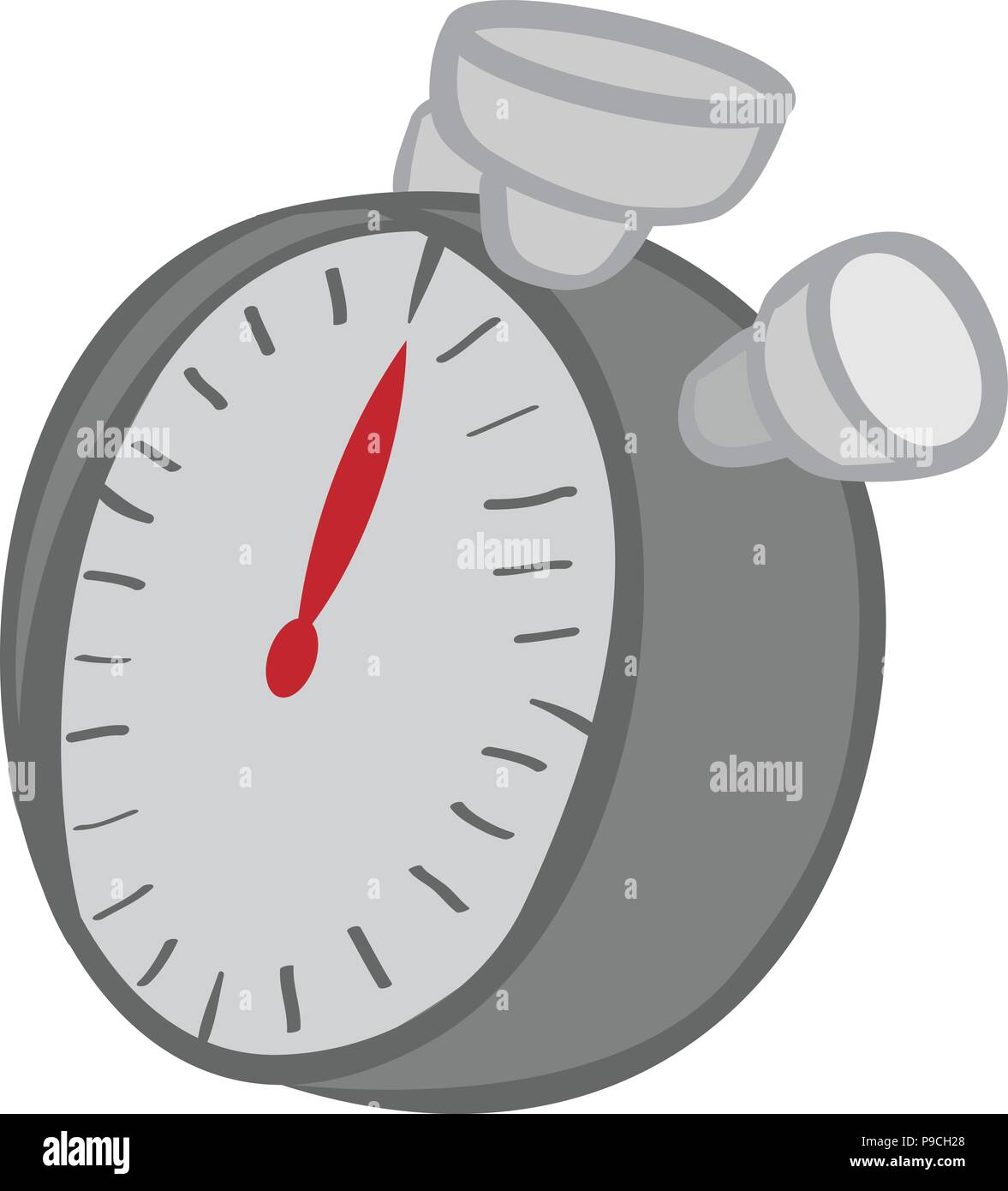 cartoon vector illustration of a chronometer Stock Vector Image & Art ...