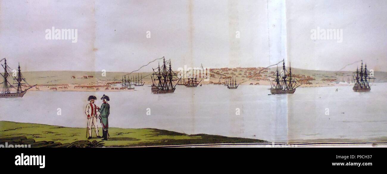 Port of Sevastopol. From "Travels through the southern provinces of the ...