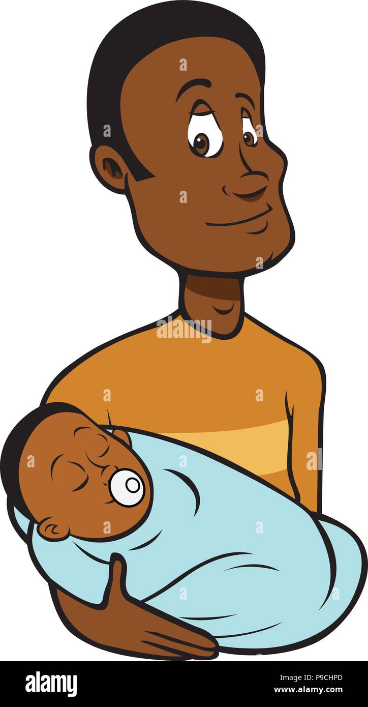 cartoon vector illustration of a black father Stock Vector Image & Art ... cartoon vector illustration of a black father Stock Vector Image & Art ...