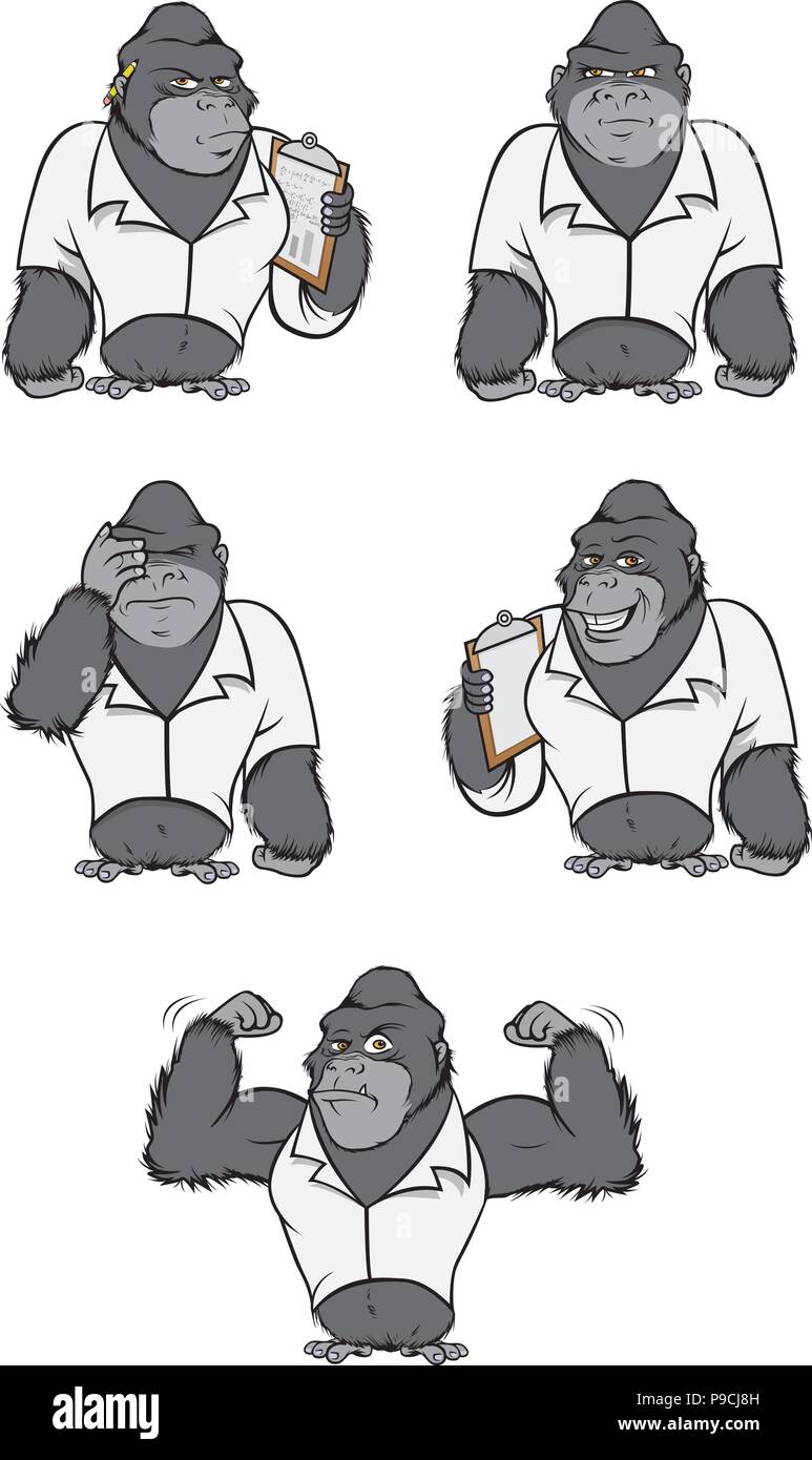 Primate scientist Stock Vector Images - Alamy