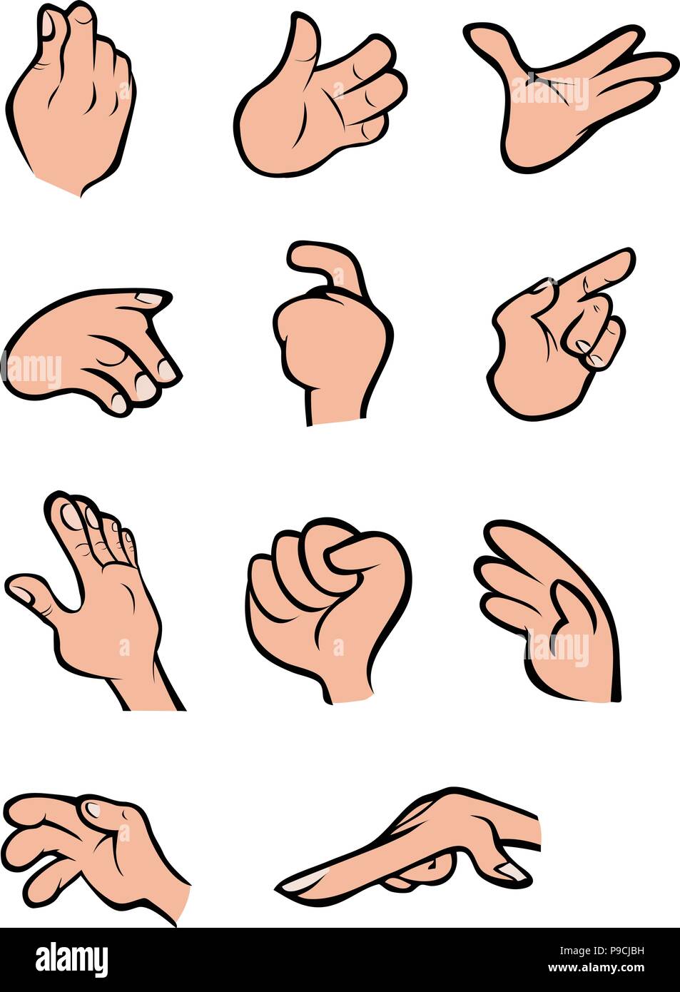 Hands collection hi-res stock photography and images - Alamy