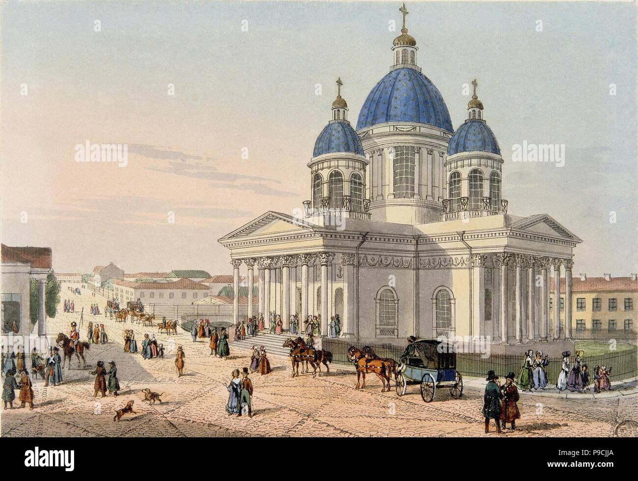 Izmailovsky regiment hi-res stock photography and images - Alamy