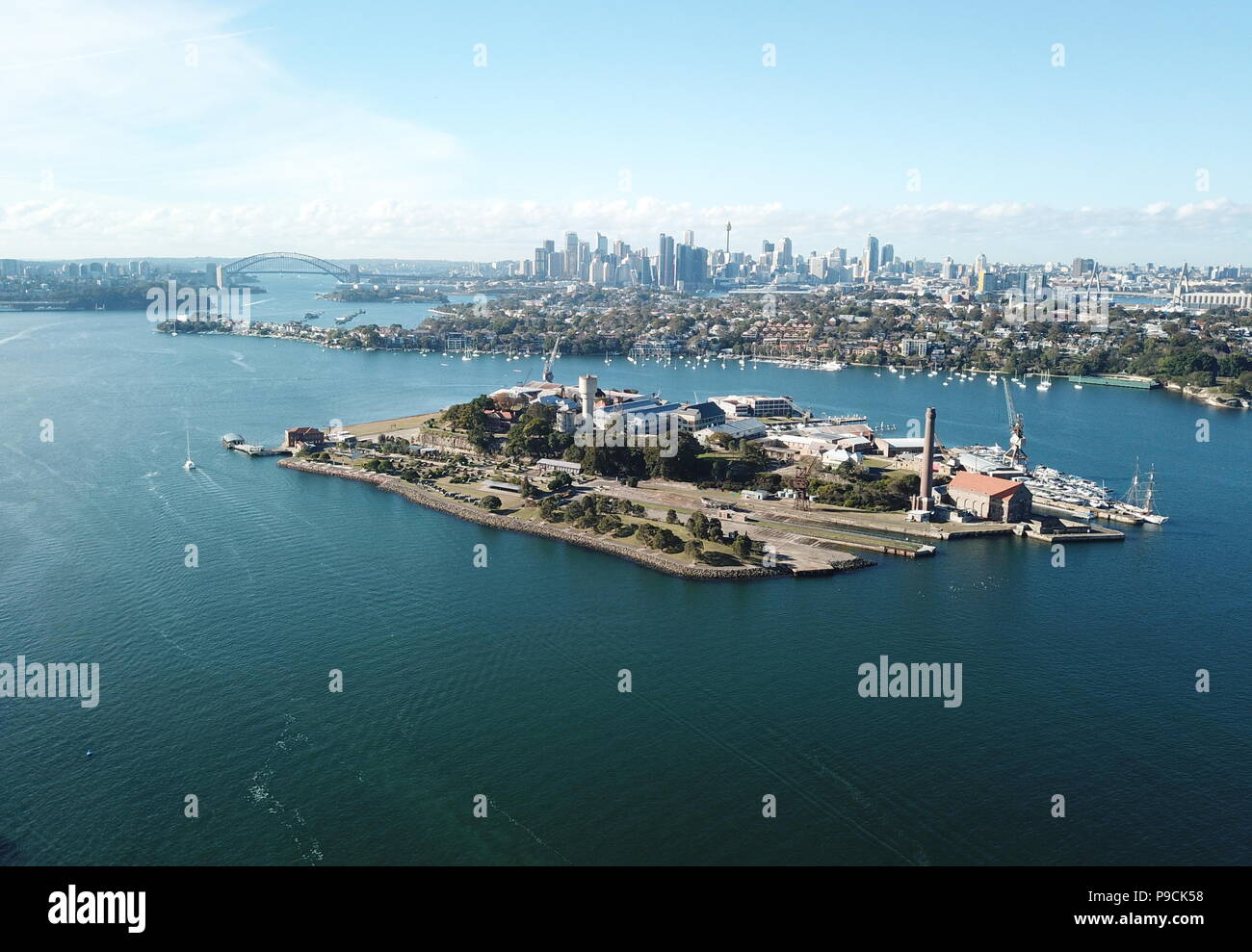 Sydney cockatoo island architecture hi-res stock photography and images ...
