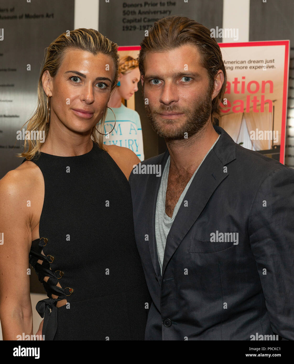 Lilly Hartley wearing dress by Zimmermann (L) attends premiere of ...