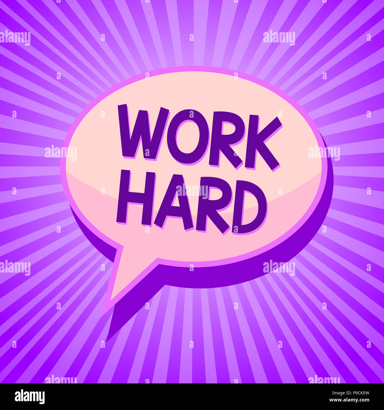 Conceptual hand writing showing Work Hard. Business photo text Laboring ...