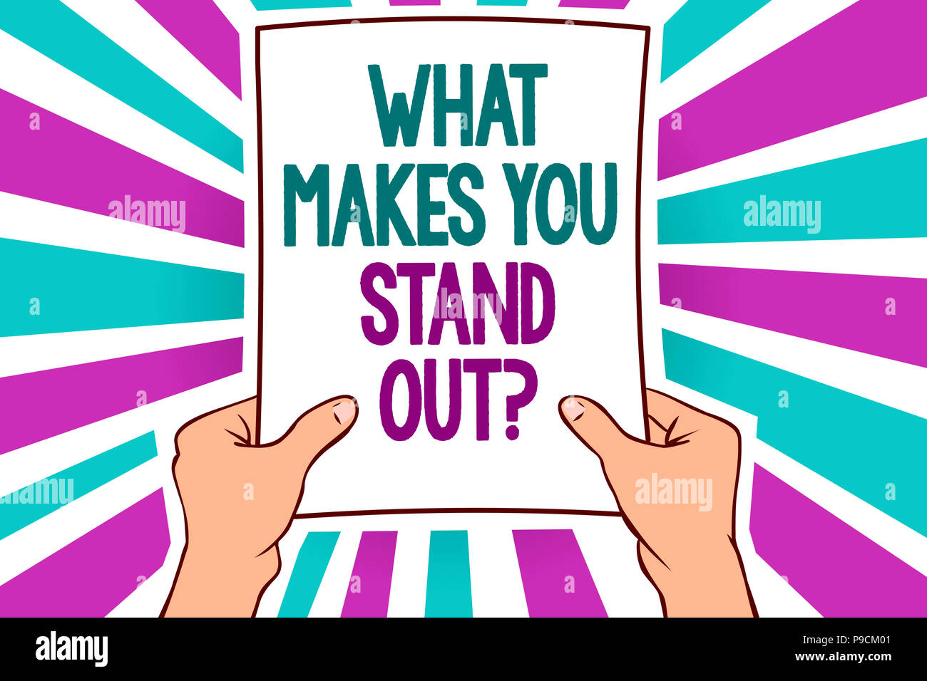 Word writing text What Makes You Stand Out question. Business concept ...