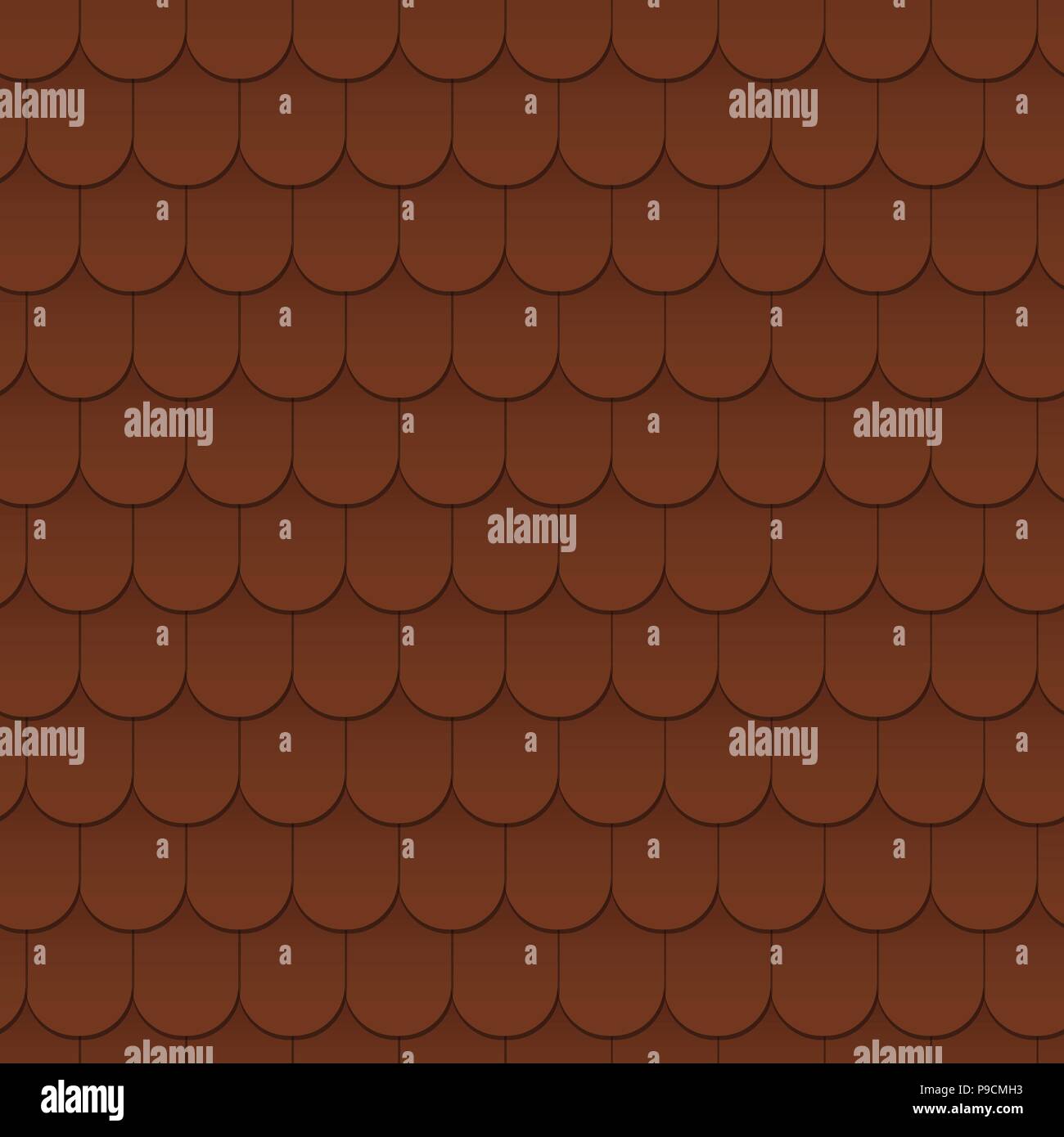 Roof pattern red color Stock Vector Images - Alamy