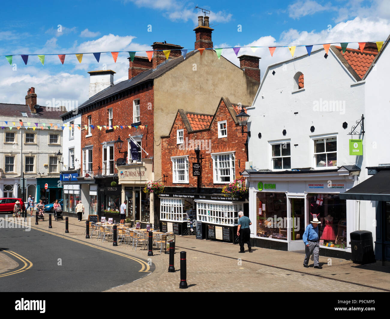 The Lavender Tea Rooms in the Market Place at Knaresborough North ...