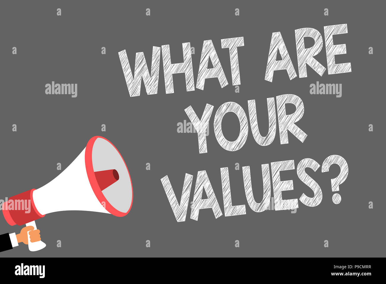 Text sign showing What Are Your Values question. Conceptual photo ...