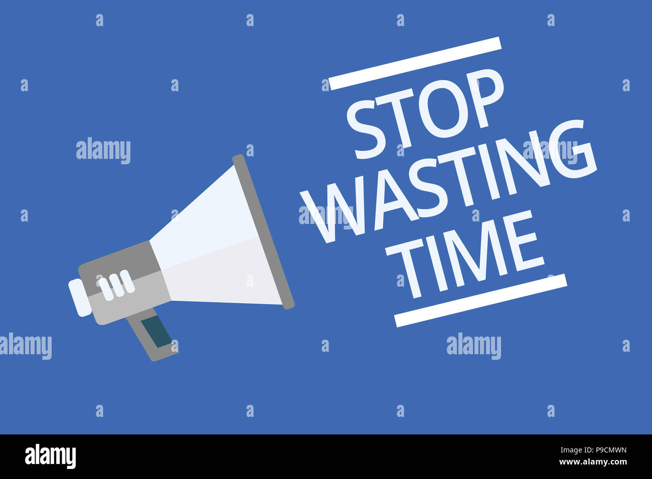 Text sign showing Stop Wasting Time. Conceptual photo Organizing ...