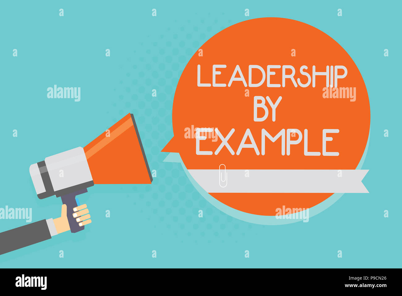 Writing note showing Leadership By Example. Business photo showcasing ...