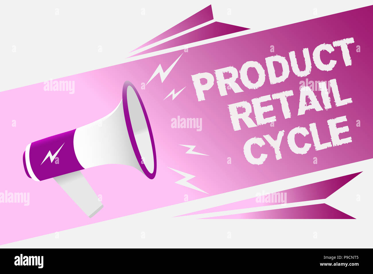 Writing note showing Product Retail Cycle. Business photo showcasing as ...