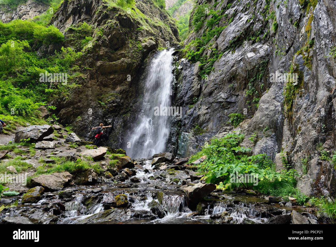 Outdoor waterfalls hi-res stock photography and images - Alamy