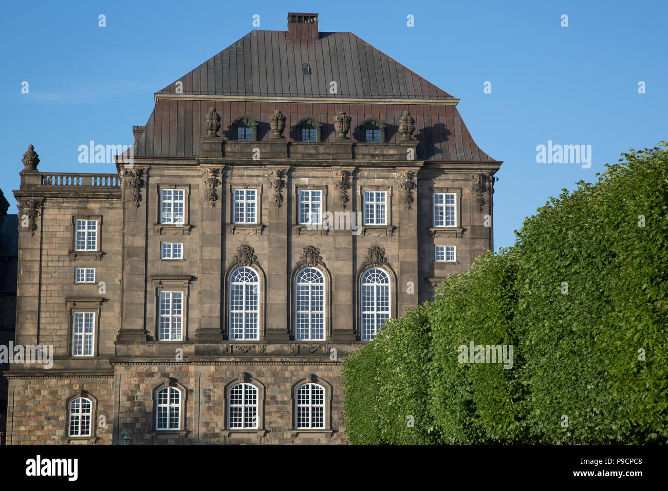Christiansborg Royal Palace; Danish Parliament; Copenhagen; Denmark ...