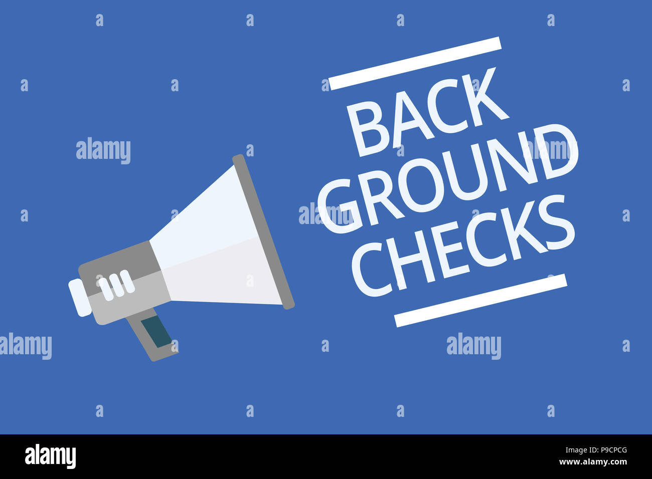 Text sign showing Back Ground Checks. Conceptual photo looking up ...