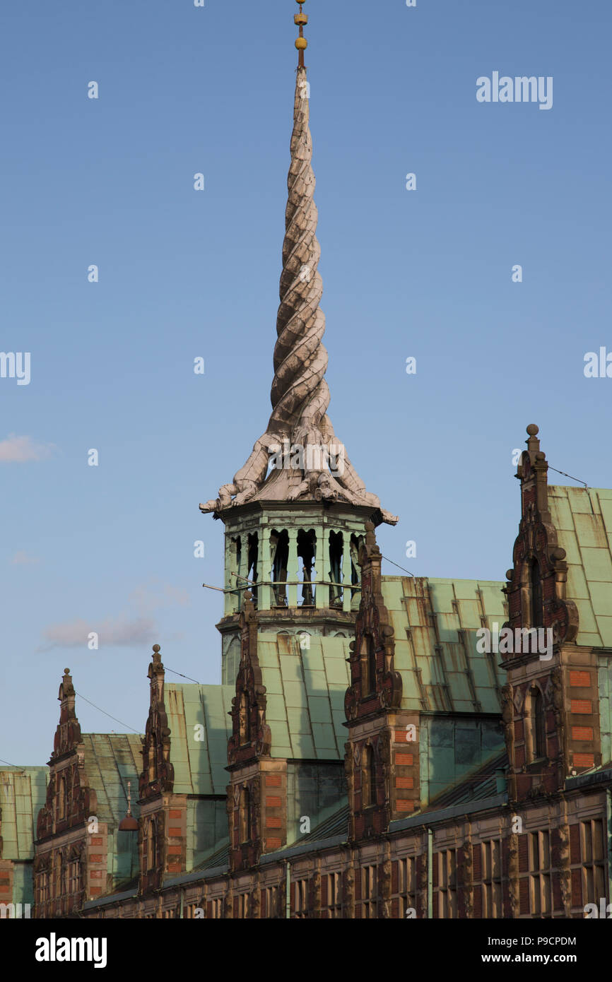 Old Stock Exchange Building, Copenhagen; Denmark Stock Photo - Alamy