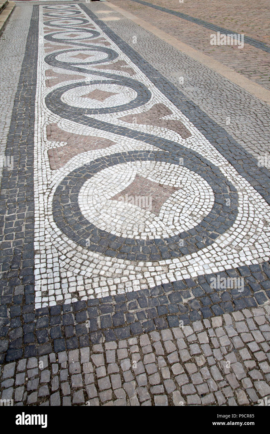 Amalienborg Square Pavement; Copenhagen; Denmark Stock Photo - Alamy
