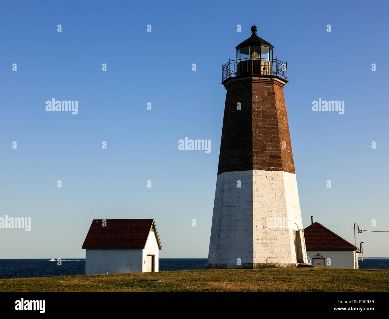 Point judith lighthouse hi-res stock photography and images - Alamy