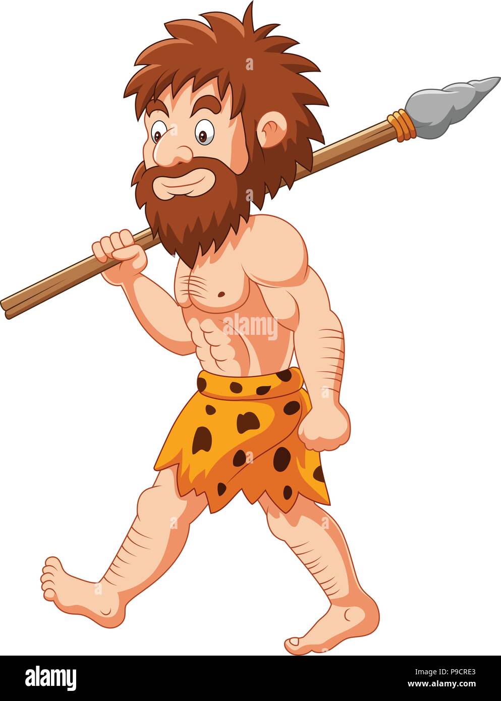 Caveman hunting hi-res stock photography and images - Alamy