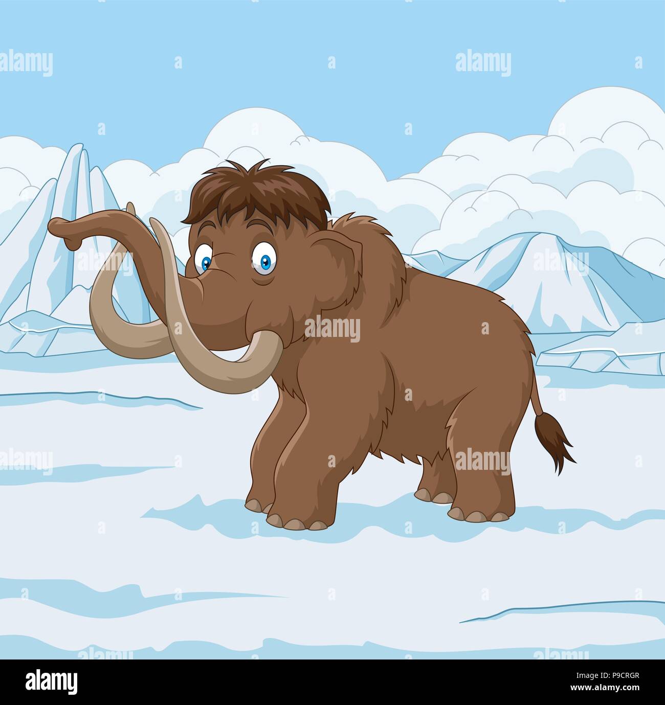 Baby woolly mammoth hi-res stock photography and images - Alamy