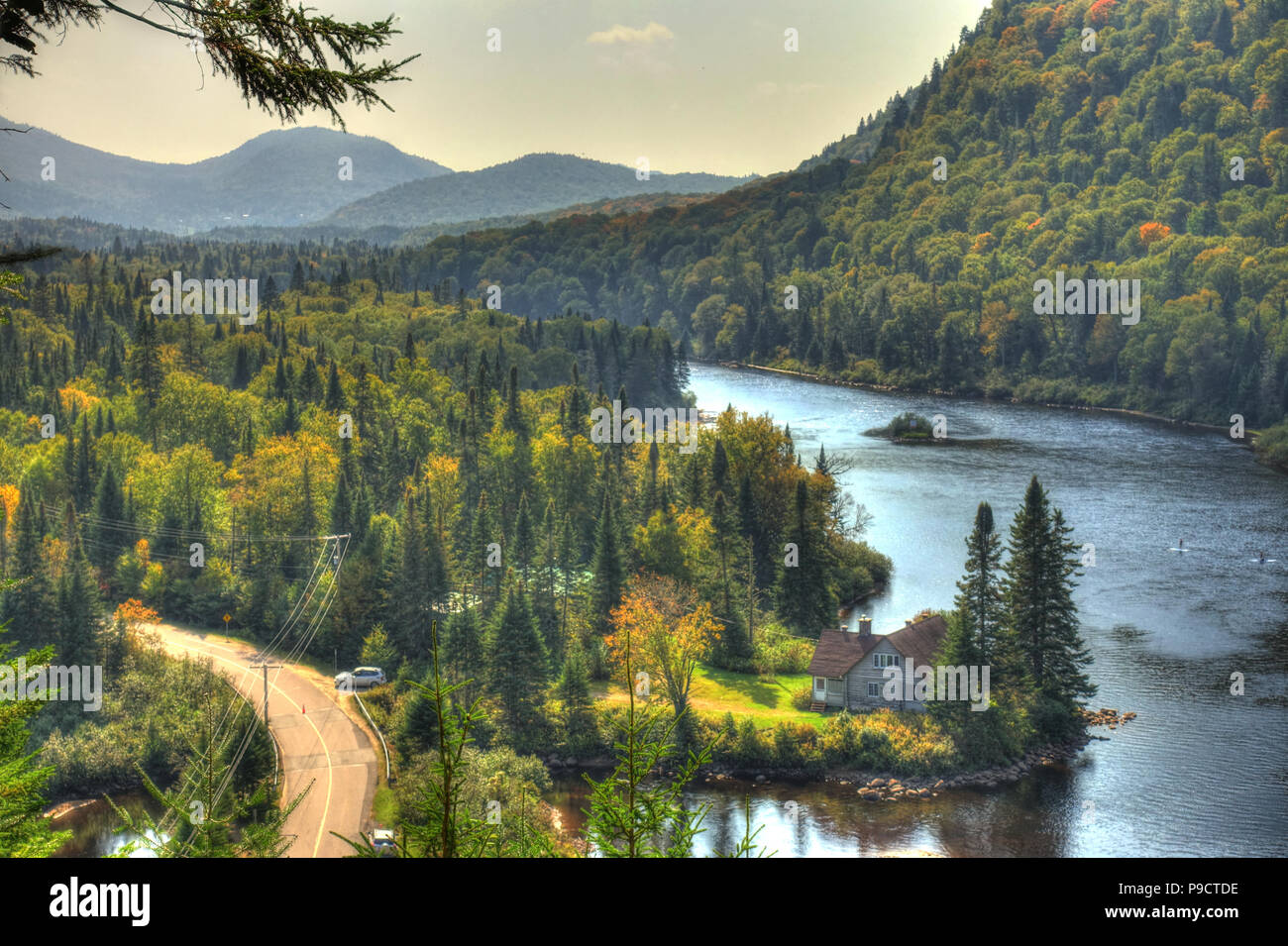 Parc de la Jacques Cartier, Quebec, Canada Stock Photo - Alamy