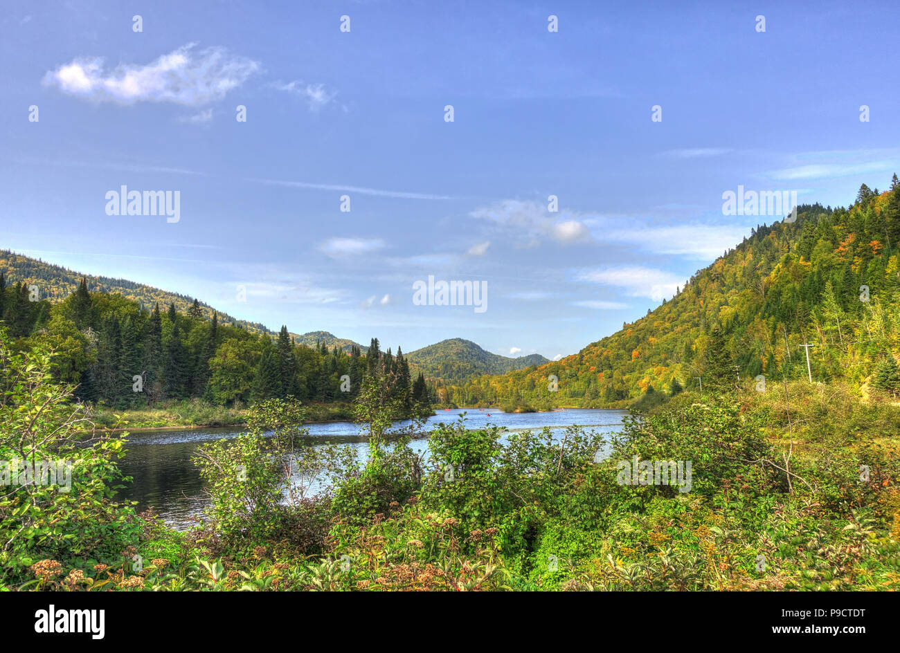 Parc de la Jacques Cartier, Quebec, Canada Stock Photo - Alamy