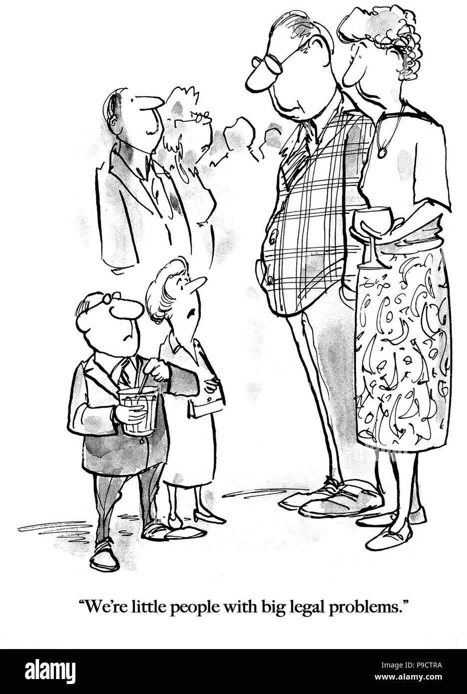 Cartoon people complaining hi-res stock photography and images - Alamy