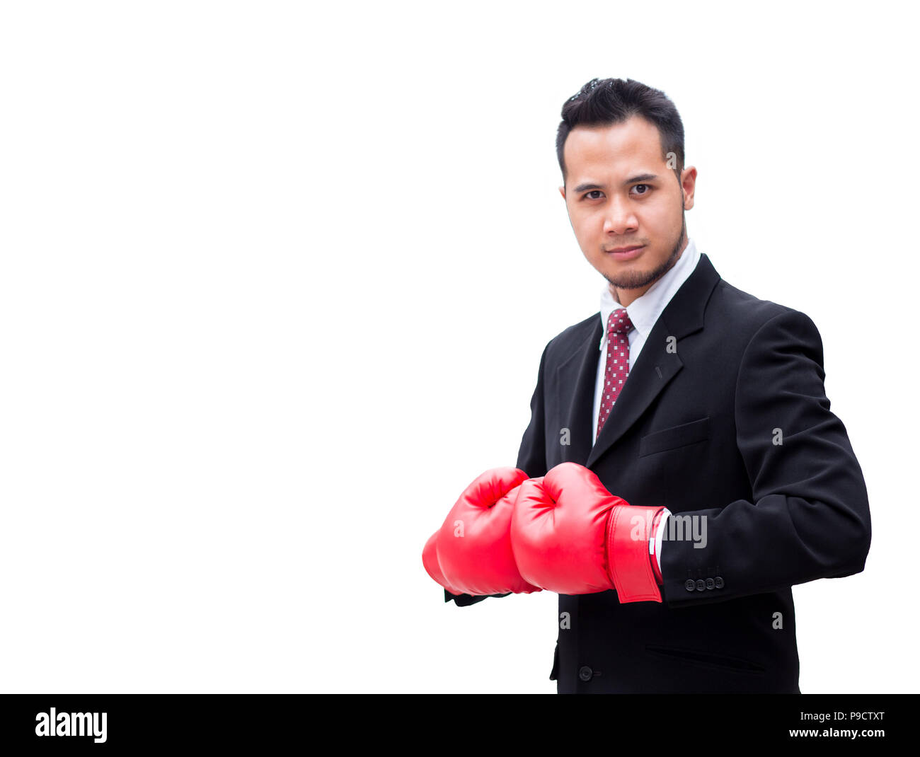 Concept men on boxing Cut Out Stock Images & Pictures - Alamy